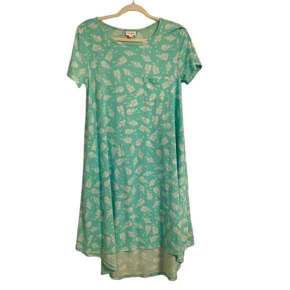 LuLaRoe | Dresses | Lularoe Kermit The Frog Muppets Disney Carly Swing ...